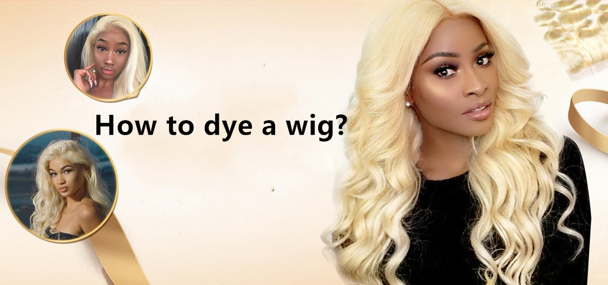 How to dye wigs? – Lux Hair Shop