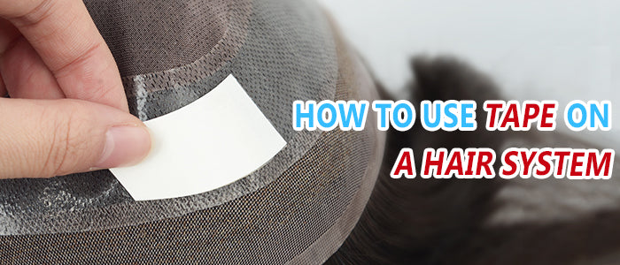 How to use Wig Tape? – Lux Hair Shop
